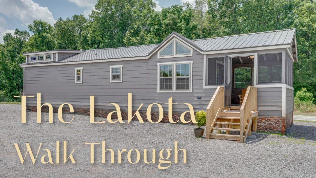 The Lakota Walkthrough | Trailhead Cabins | Modular Models | Tiny Homes ...