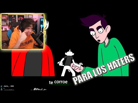 Rubius reacciona a FERNANFLOO en directo - PARA LOS HATERS fernanfloo x bambiel