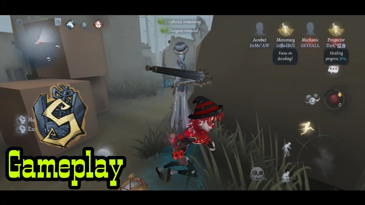 Acrobat : Finally Top 1 today ! | Identity V - YouTube