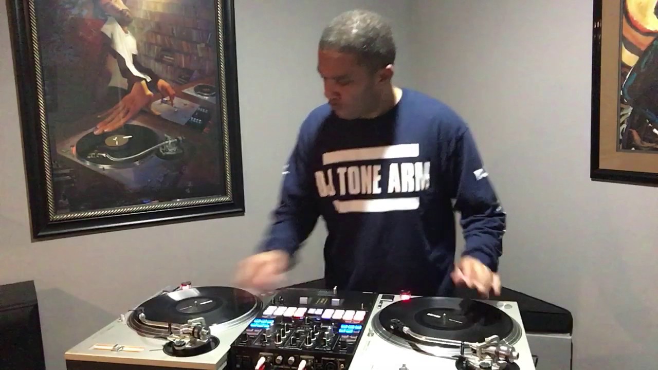 DJ Tone Arm Going Off - Scratch Routine - YouTube