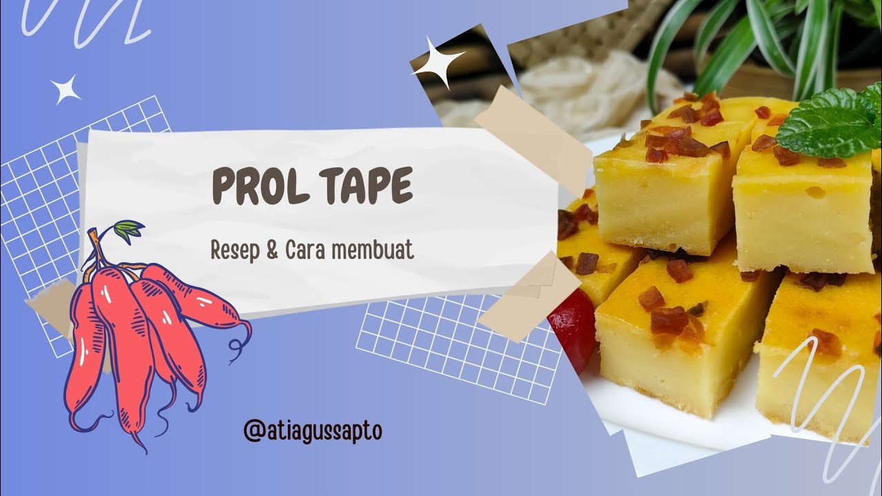 PROL TAPE resep & cara membuatnya #proltape #cake #idejualan - YouTube