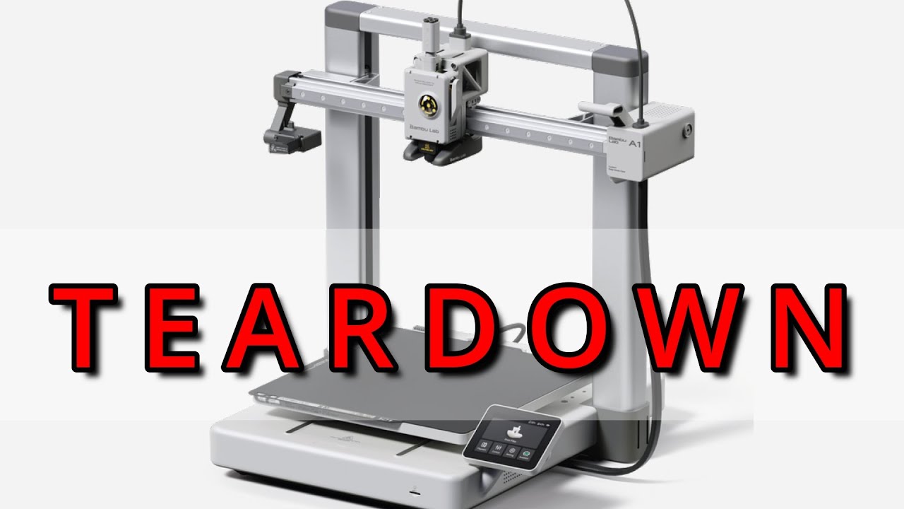 Can I get away with this again? Bambulabs A1 Teardown - YouTube