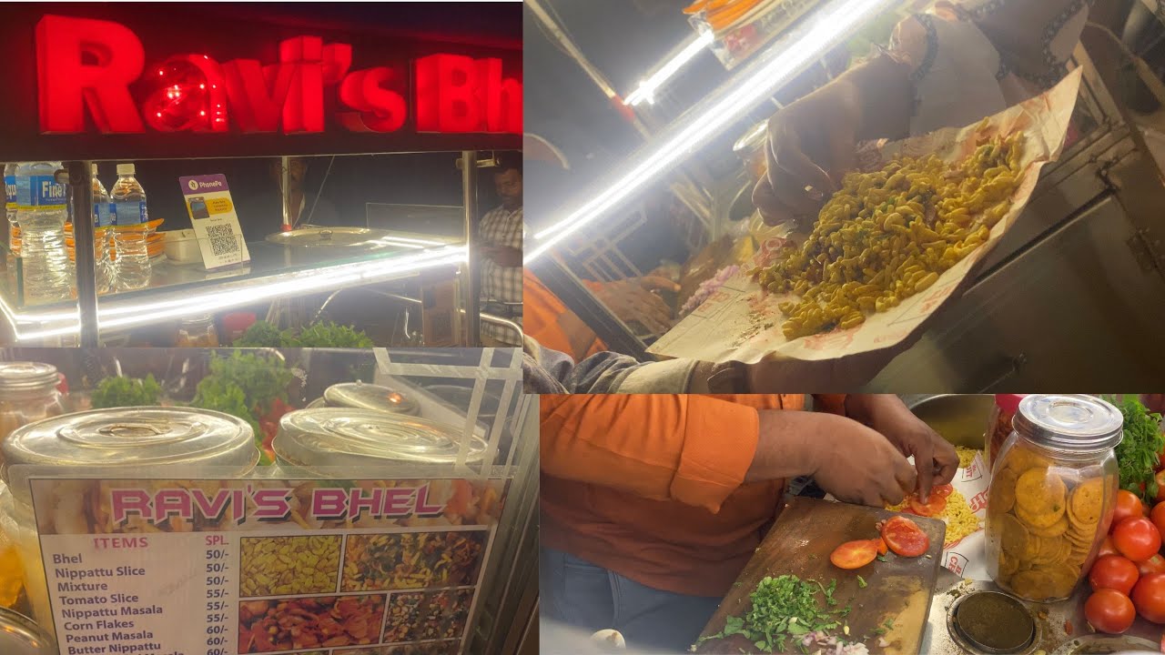 Bellary famous street food.Ravi’s bhel in sangam circle. - YouTube