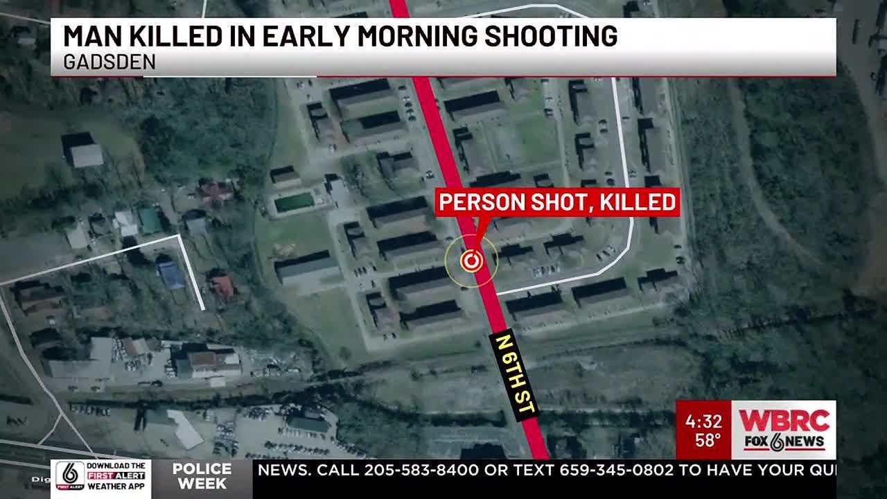 Man killed in Gadsden shooting - YouTube