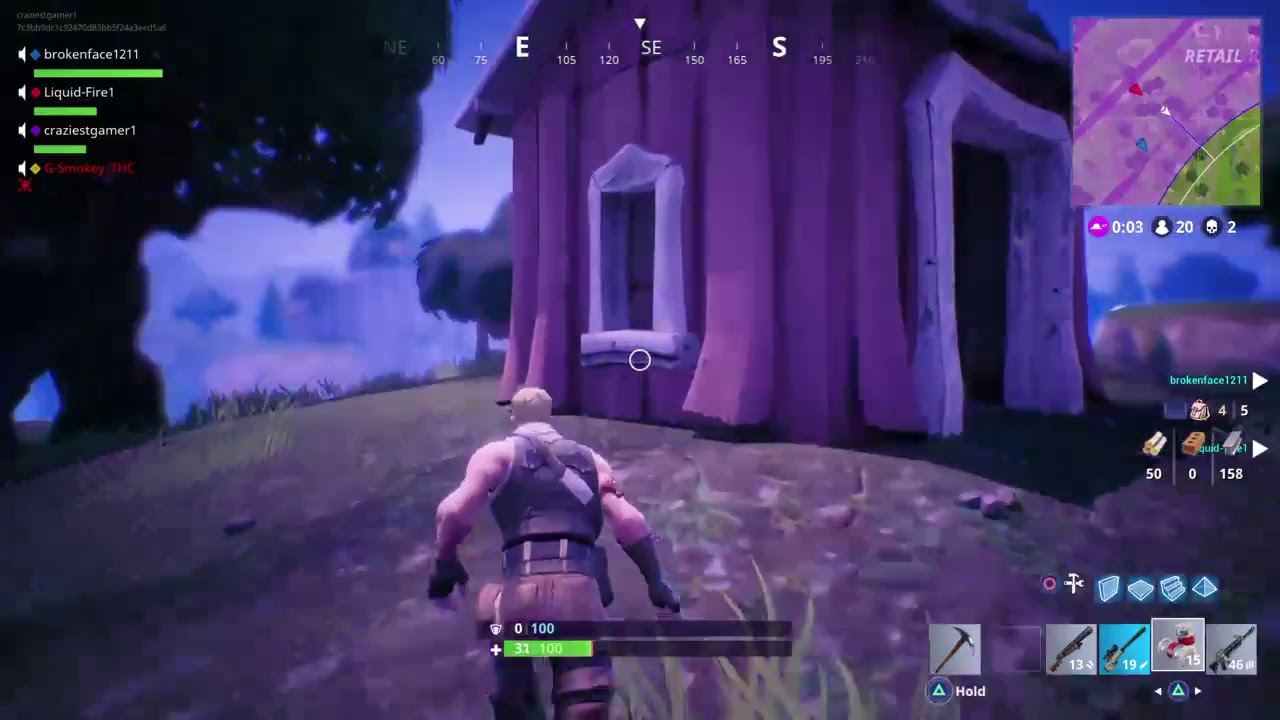 Fortnite : Lets chop some trees - YouTube