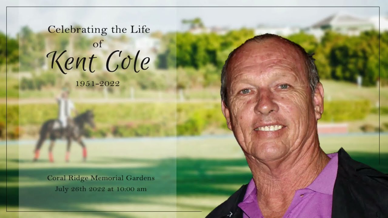 Celebrating The Life of Kent Cole - YouTube