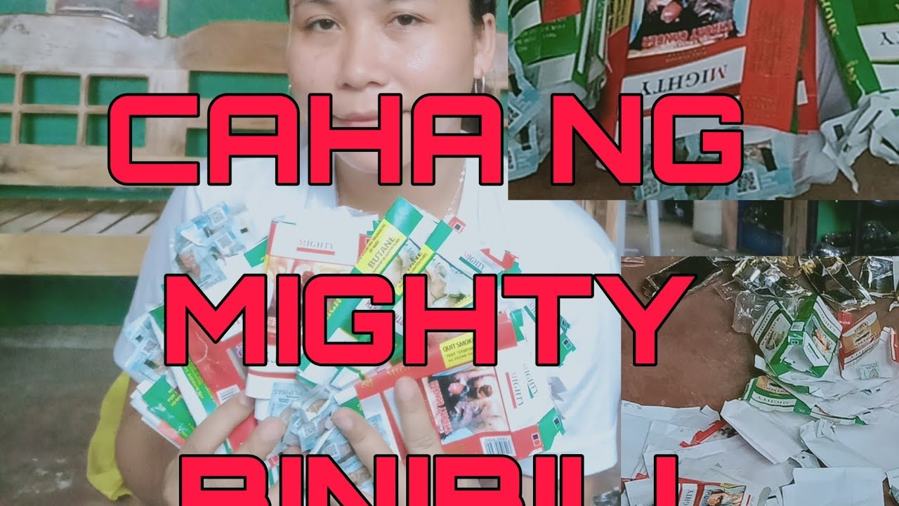 CAHA NG SIGARILYO,MIGHTY PULA AT PUTI BINIBILI NG JTI COMPANY... - YouTube