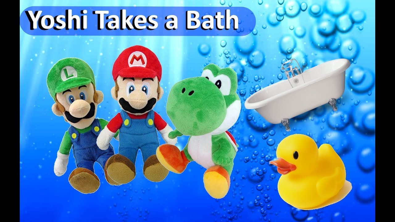 Bonnie77 Movie: Yoshi Takes a Bath - YouTube