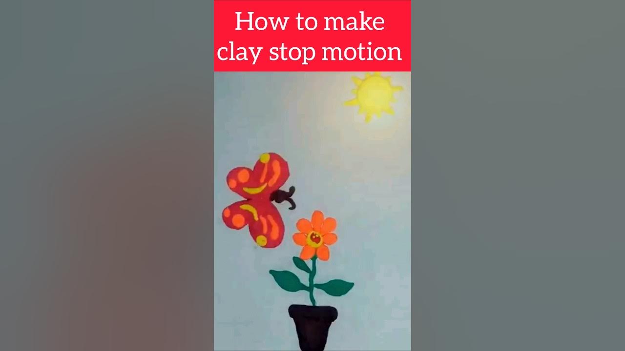 stop motion | plant cycle | clay models | how to make a stop motion # ...