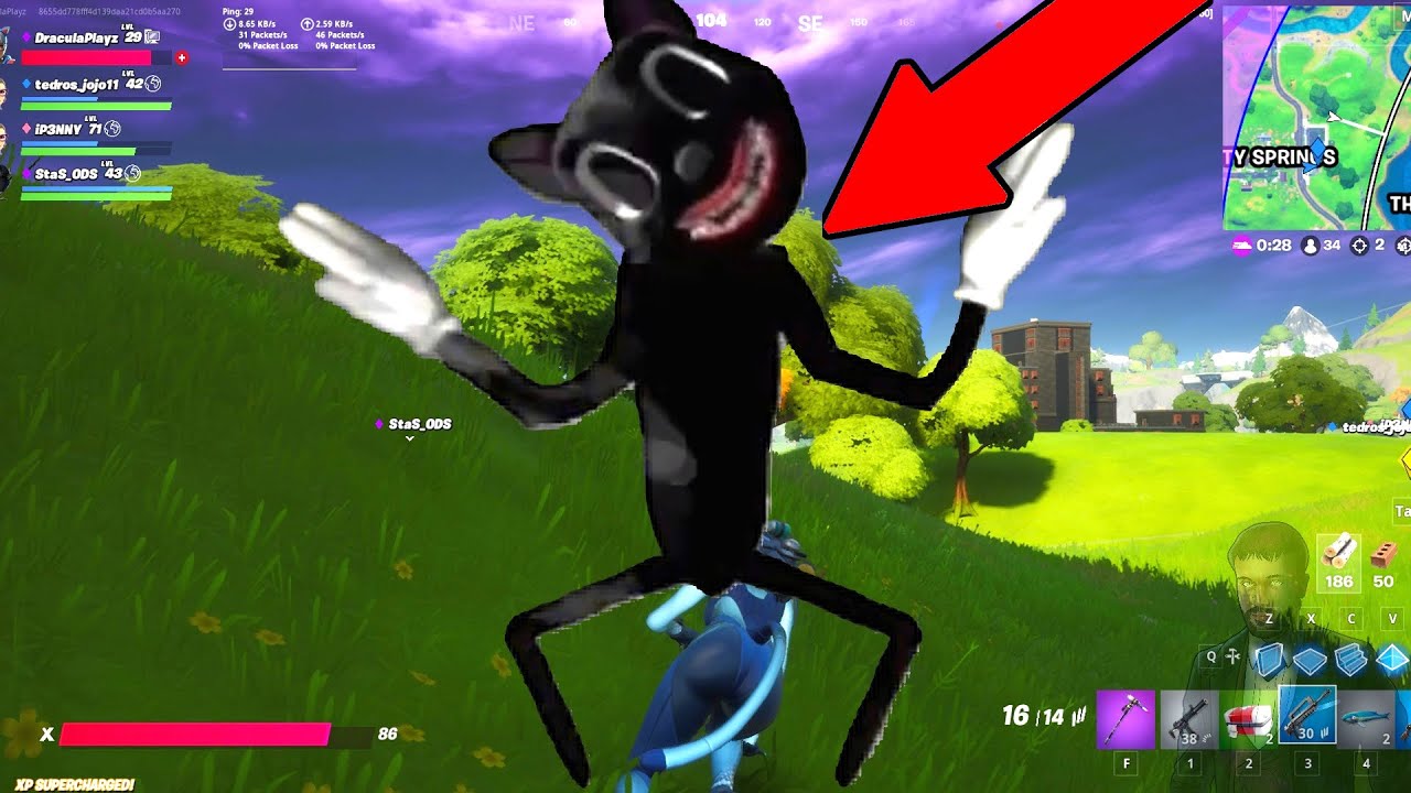 Playing As CARTOON CAT In Fortnite Battle Royale! - YouTube