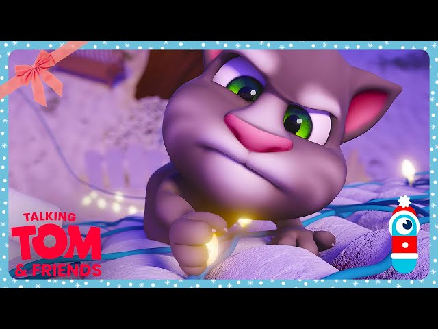 Christmas Lights Disaster! 🎄🎁 ️| Talking Tom - Happy Holidays ...