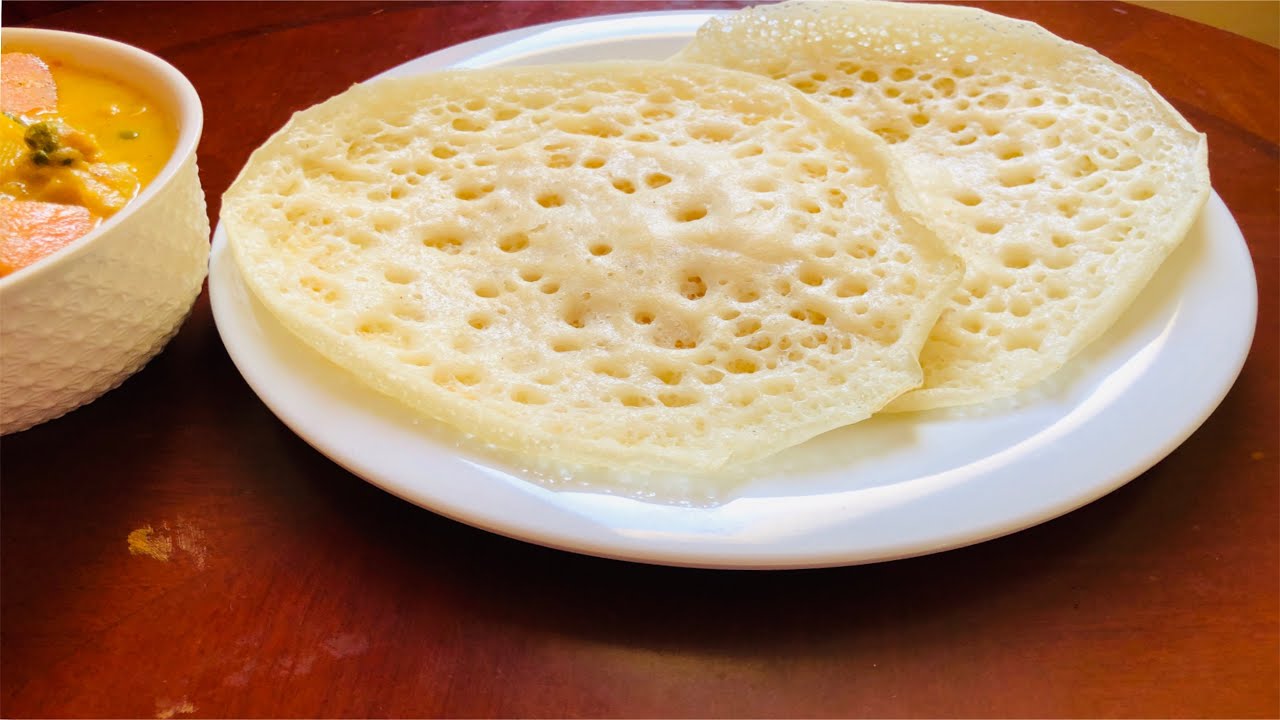 പൂവു പോലെ സോഫ്റ്റ് ആയ അപ്പം | palappam | Kerala Appam Recipe - YouTube