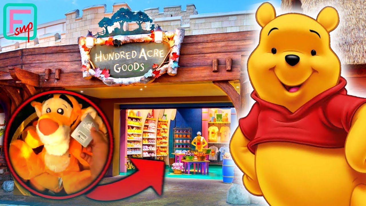Winnie the Pooh Store Magic Kingdom Walt Disney World - YouTube