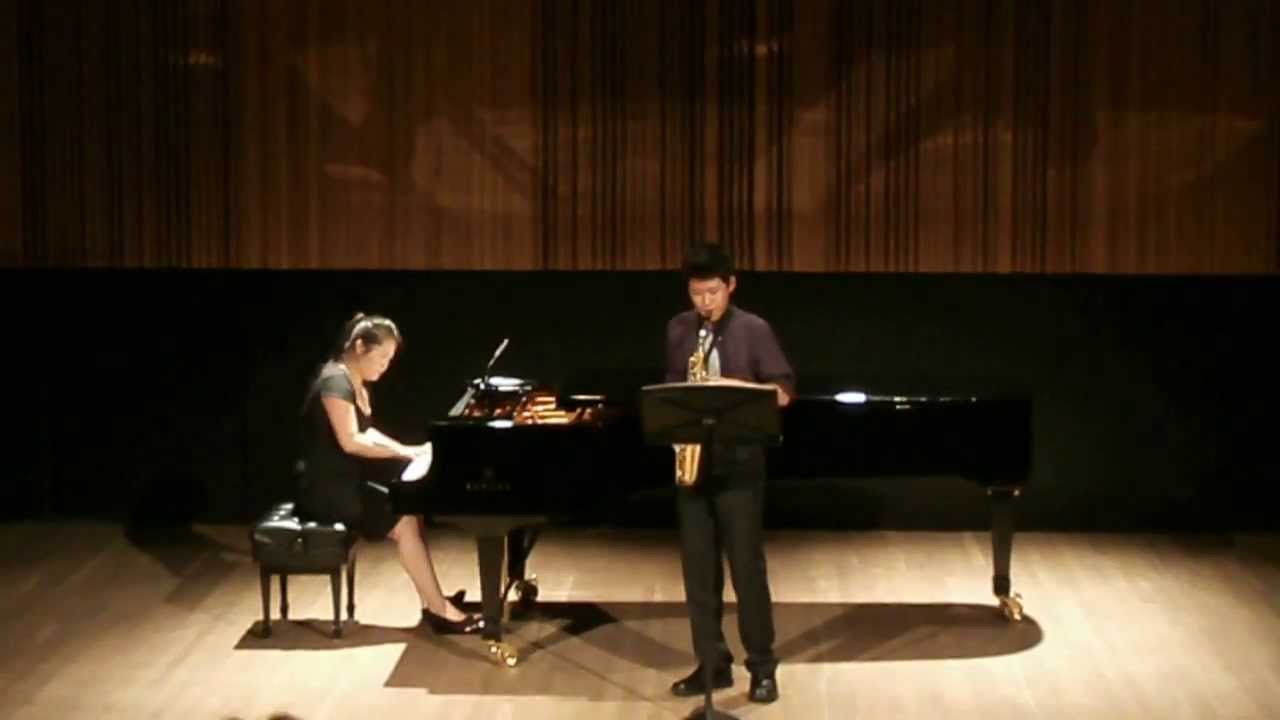 Aria - Eugene Bozza - Alto Saxophone - YouTube