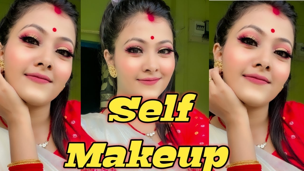 Self Makeup // simple makeup // makeup tutorial // Assamese - YouTube