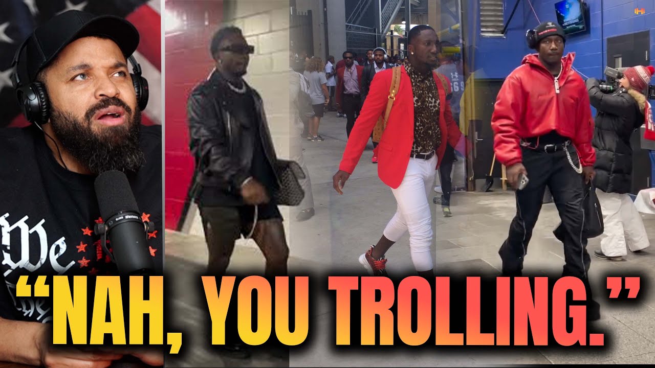 NFL Player Shows Up to Game Like he’s going to Diddy Party! - YouTube