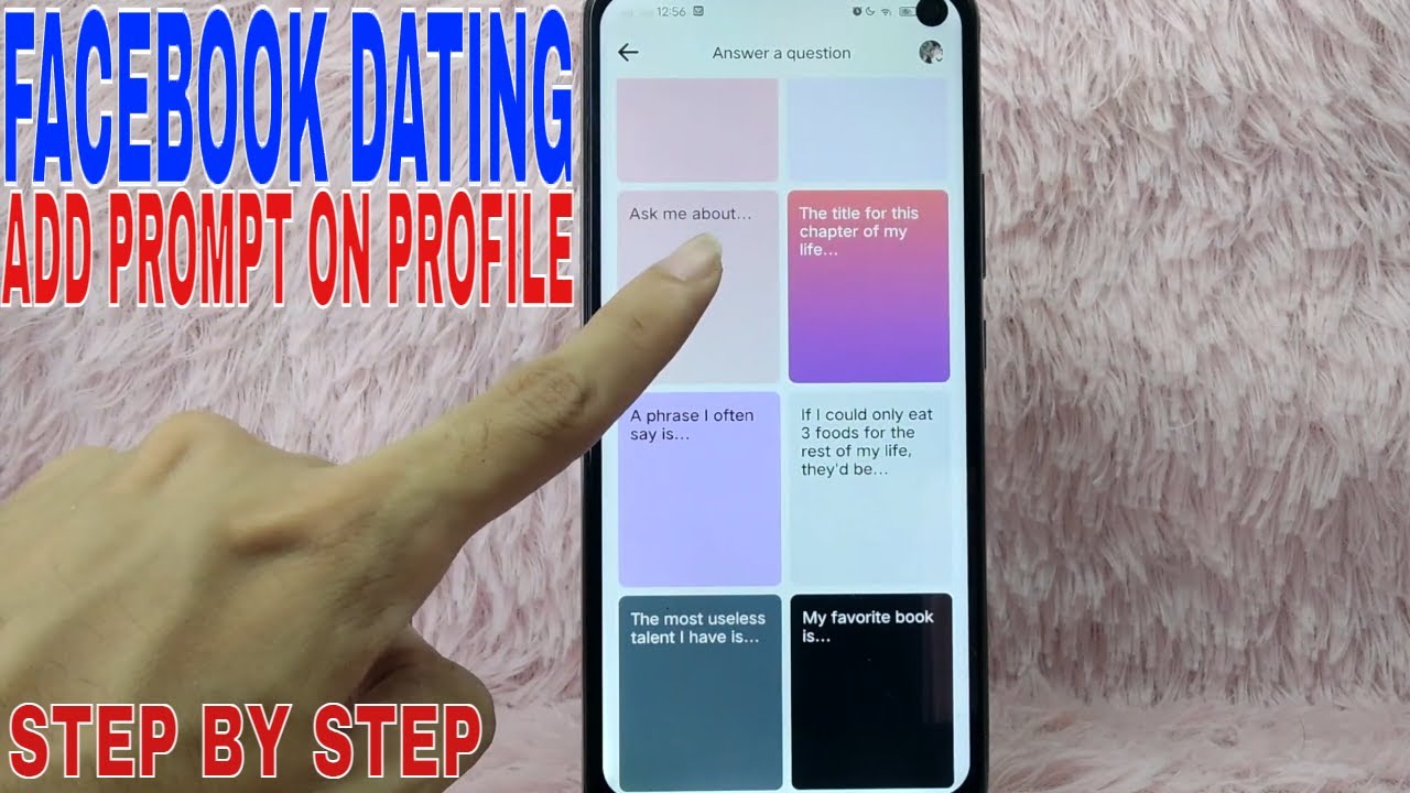 How To Add Prompt On Facebook Dating Profile 🔴 - YouTube