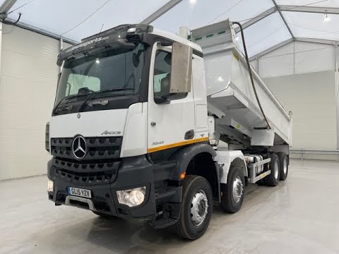 GL15 YZV - Mercedes Arocs 3240 8x4 Day Cab Steel Tipper | Law Truck ...