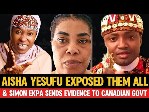 E Don Happen🔥 Simon Ekpa Finally Sends Loads Of Evidence To Canadian Govt As Aisha Yesufu ...