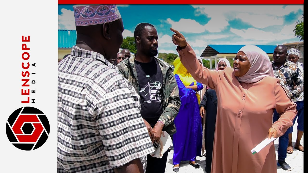 KWALE| Governor Fatuma Achani confronts police boss in market launch ...