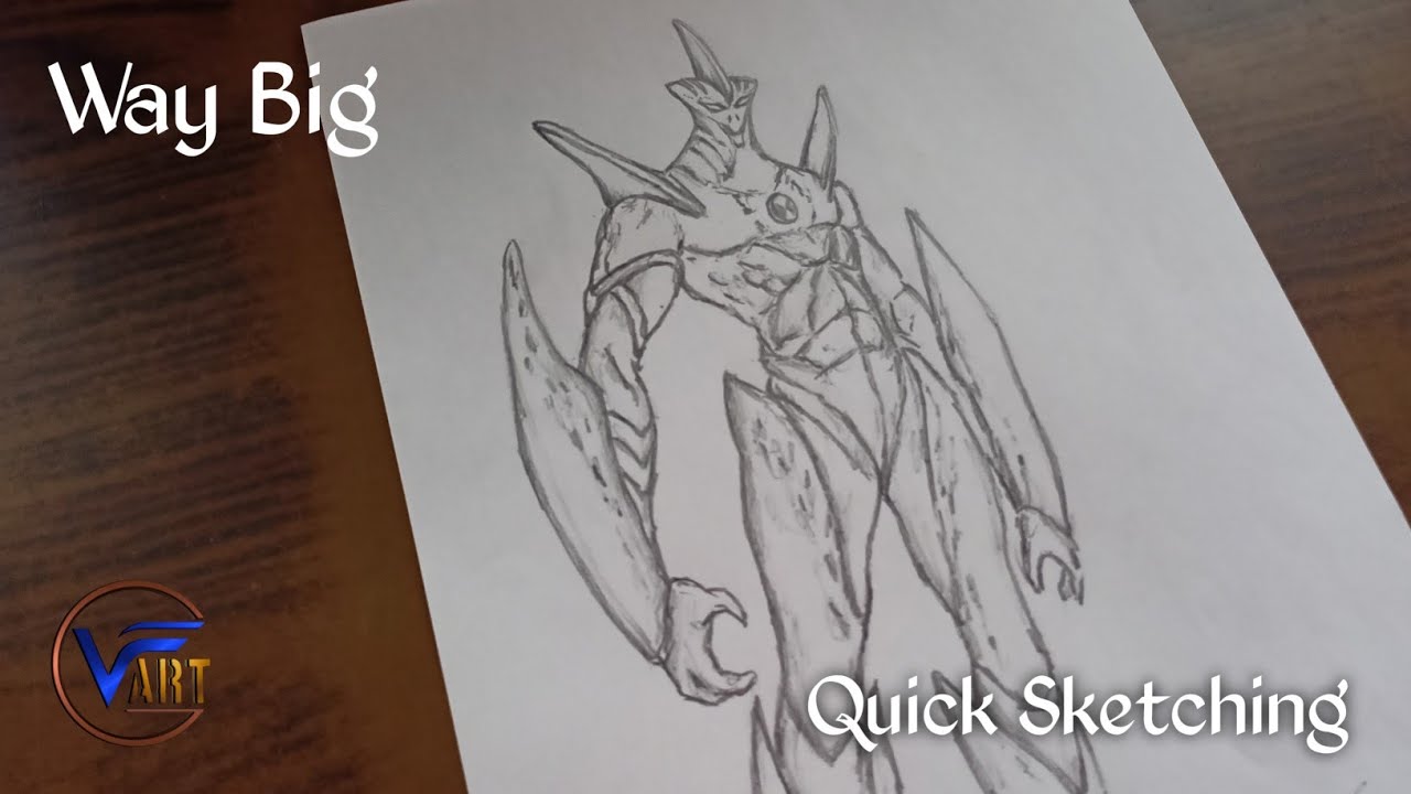 Draw Way Big | Ben 10 Ultimate Alien | V FACreator - YouTube