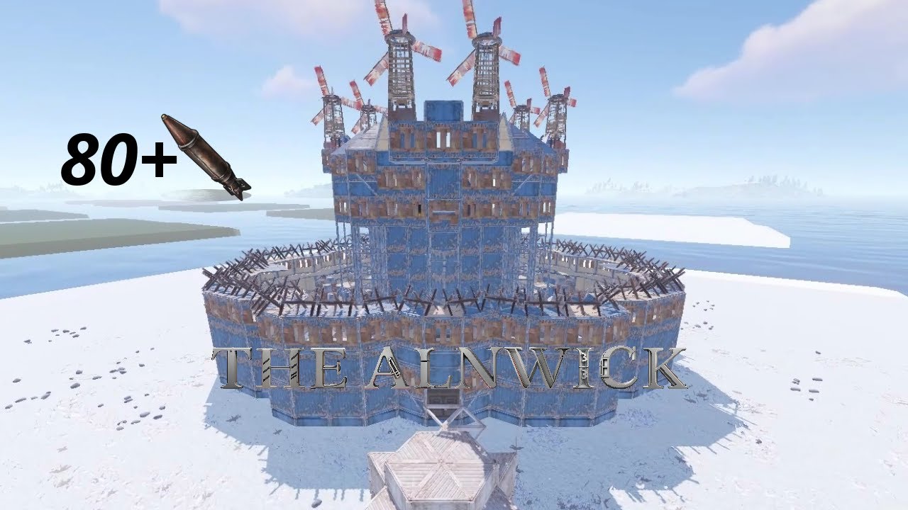 The Alnwick - RUST QUAD BASE DESIGN TRIPPLE BUNKER OPEN CORE - 2024 ...