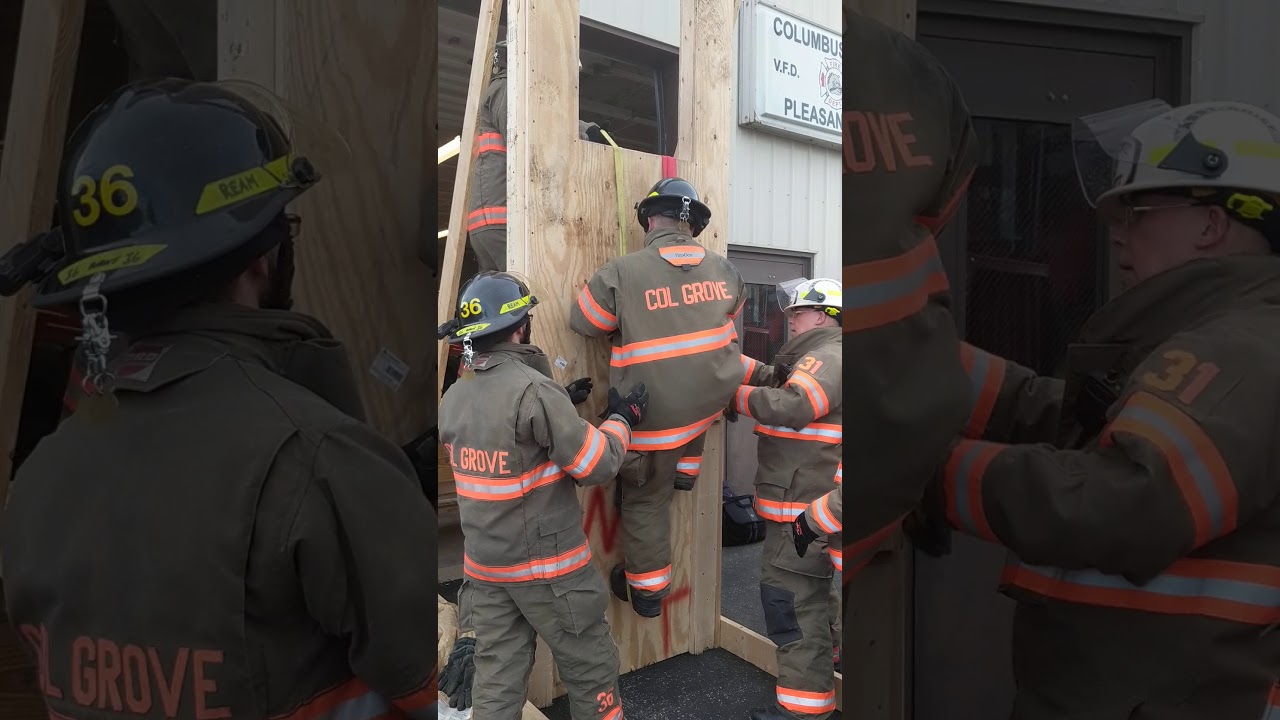 Firefighter removal training - YouTube