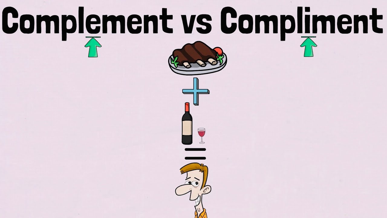 Complement vs Compliment - English Speaking Practice - YouTube
