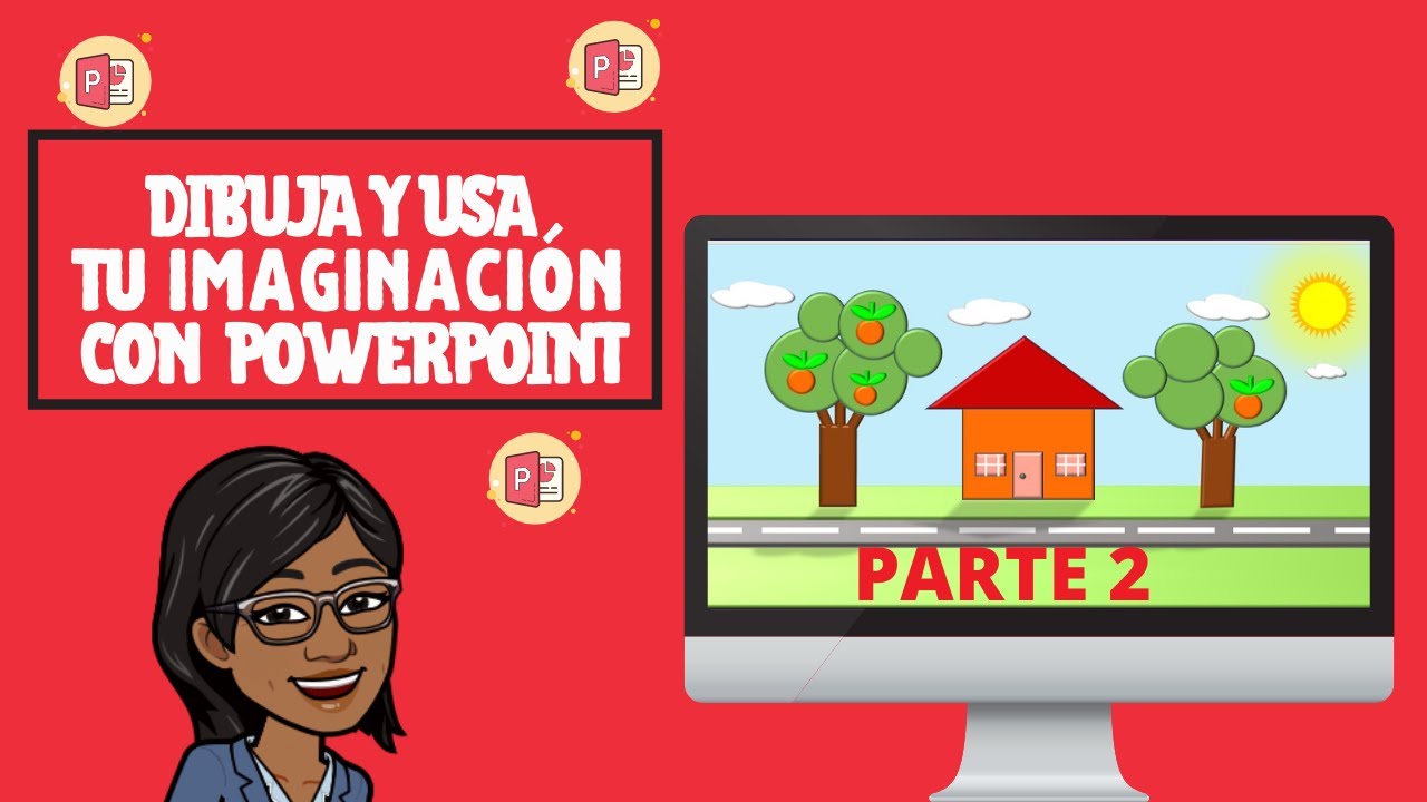 Cómo dibujar en powerpoint usando formas geométricas/PARTE 2 - YouTube