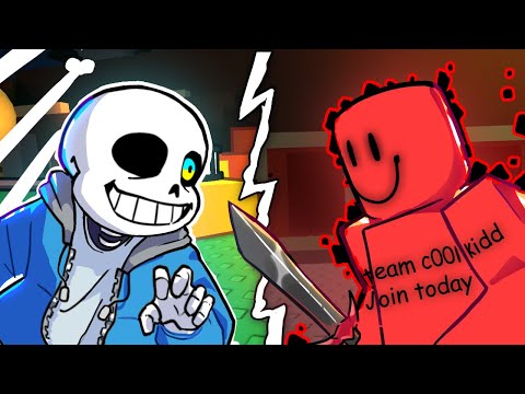 If SANS played ROBLOX FORSAKEN (Animation)