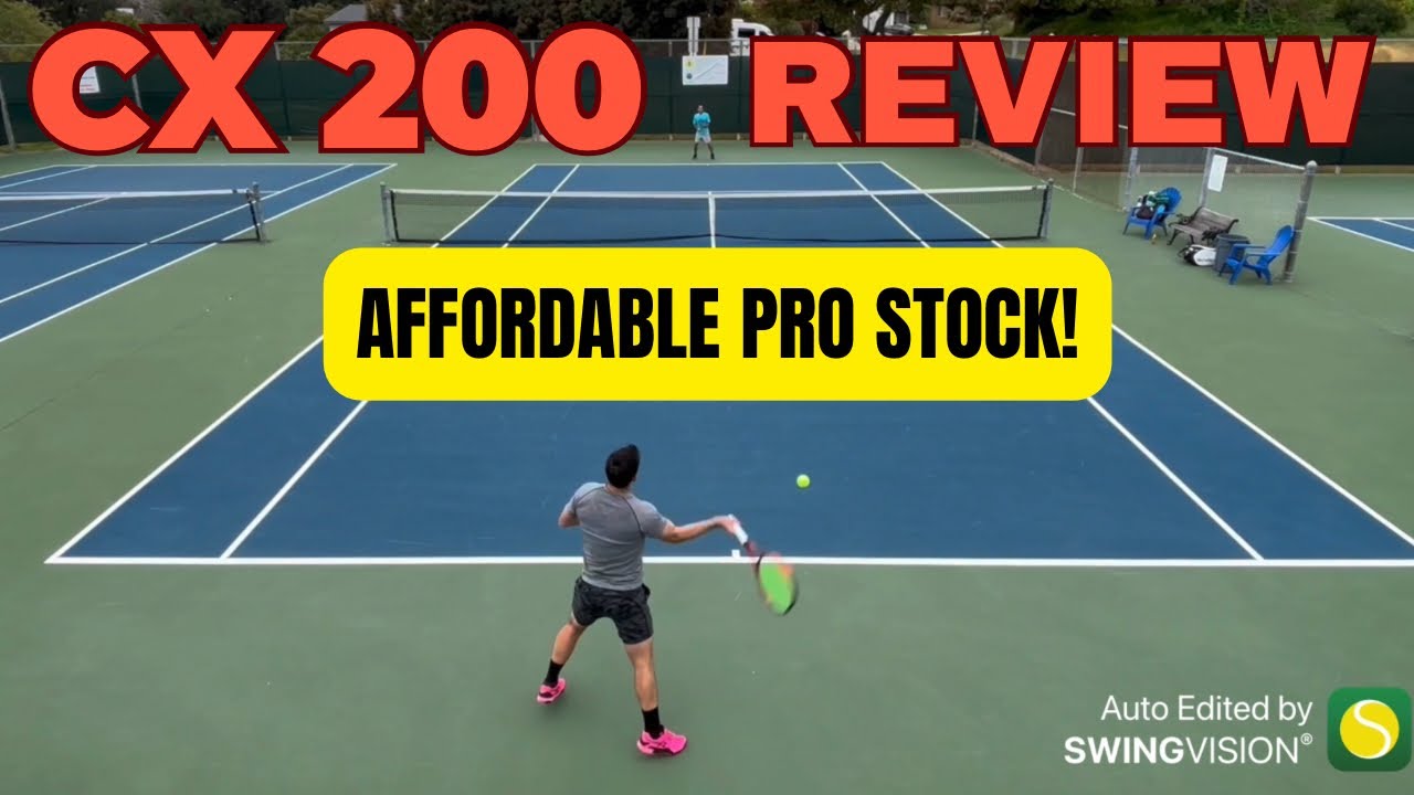 Dunlop CX 200 Racket Review! - YouTube