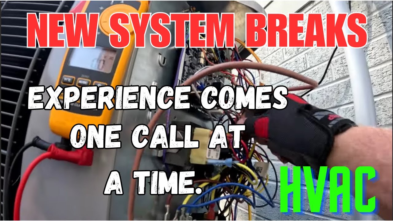 Diagnosing a locked HVAC compressor. - YouTube
