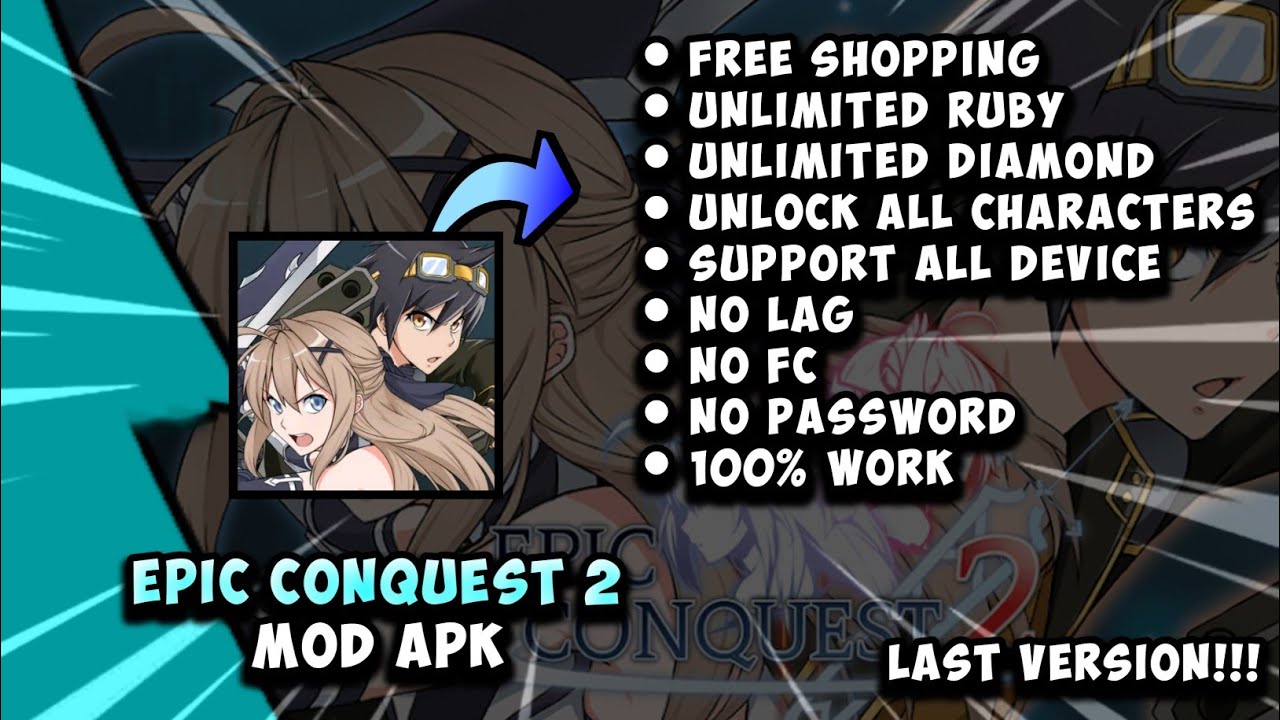 EPIC CONQUEST 2 MOD APK [ NO PW ] || LAST VERSION!!! - YouTube