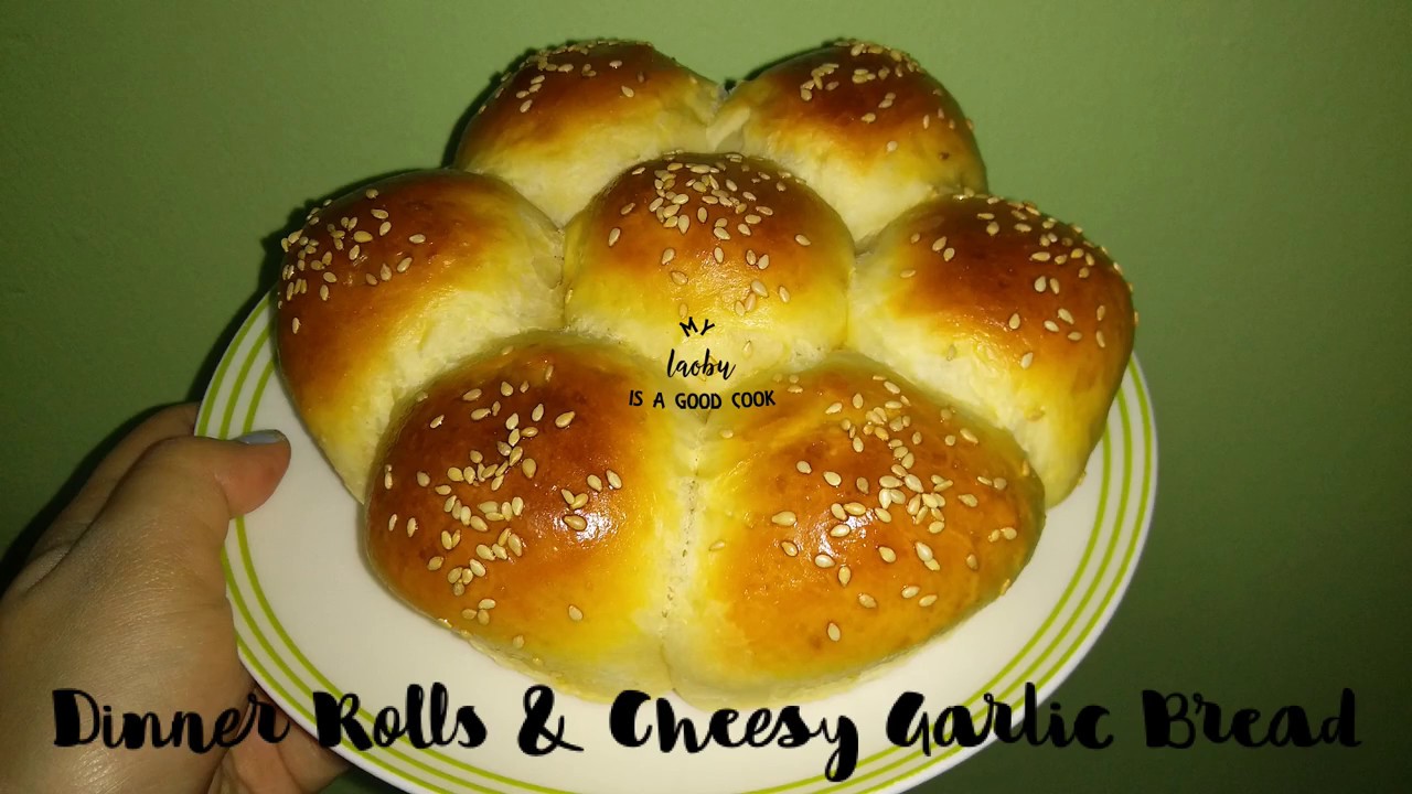 My Lao Bu Is A Good Cook (Ep 3): Dinner Rolls and Cheesy Garlic Bread ...