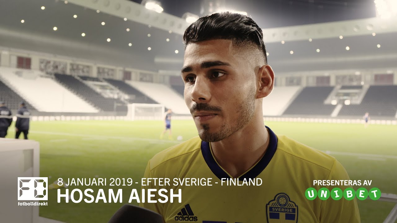 Januariturnén 2019: Hosam Aiesh efter Finland-matchen - YouTube