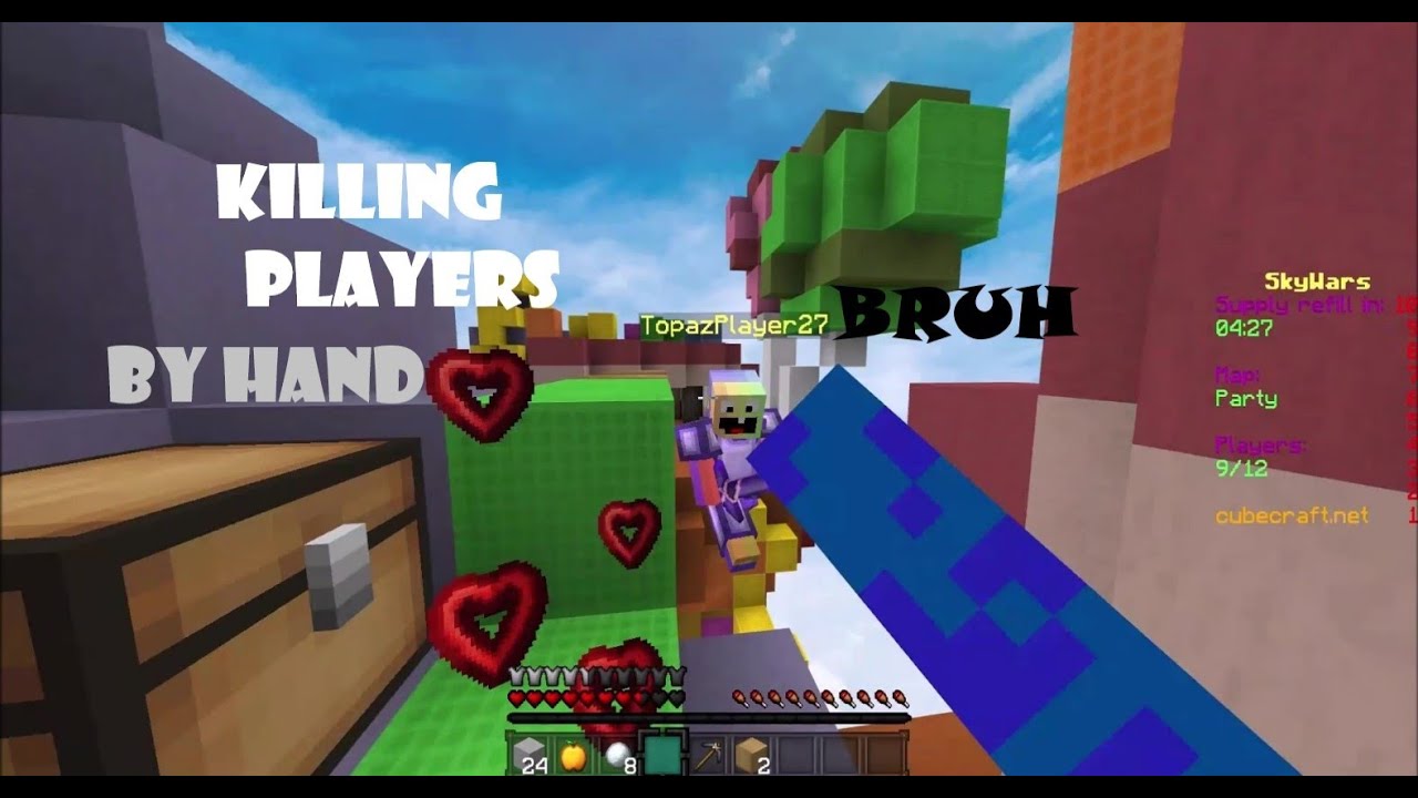 Killing players by hand - YouTube