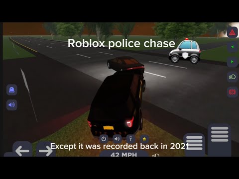 Roblox police chase but it was recorded back in 2021 - YouTube