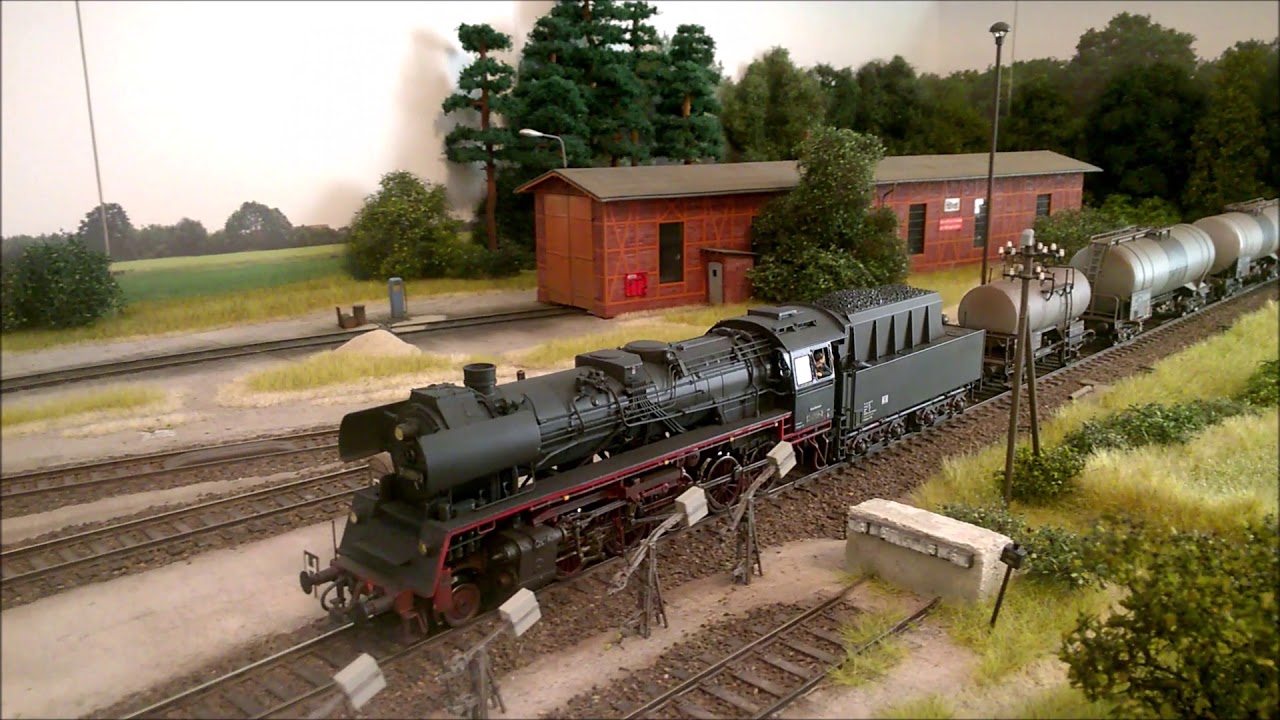 Modellbahn BR 50.40 DR mit ESU LokSound 5.0 Teil 2 - YouTube
