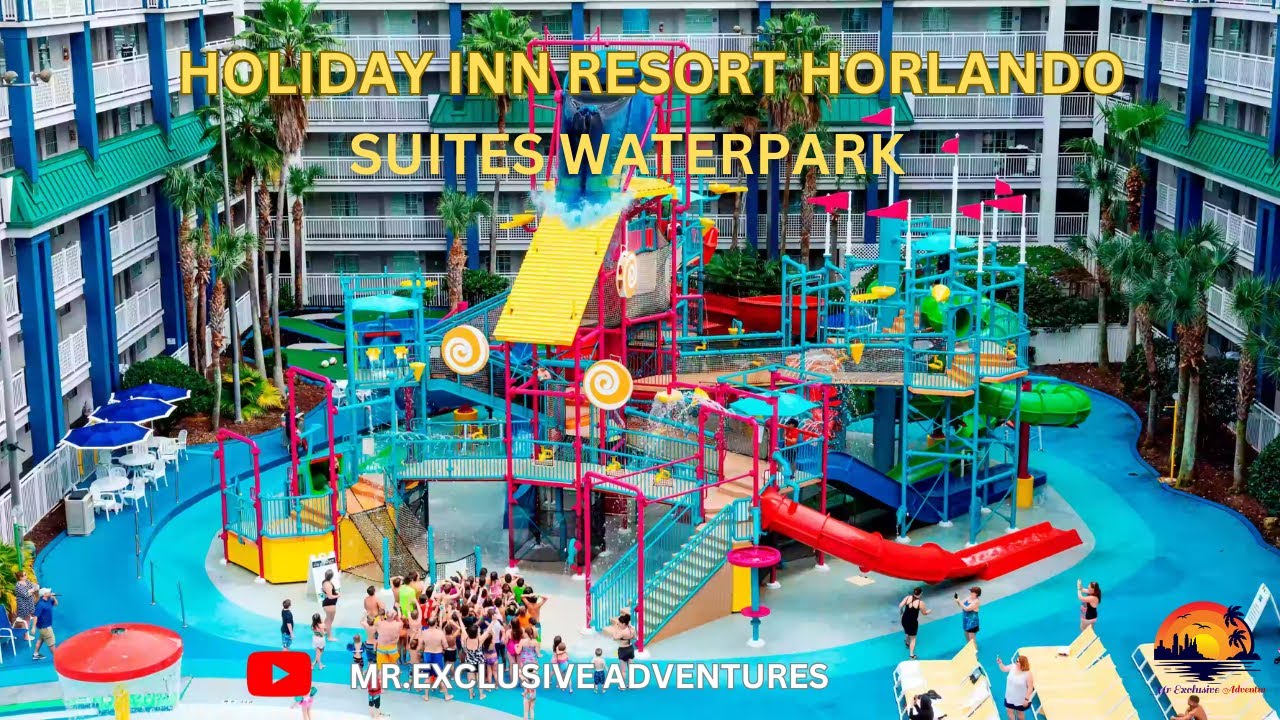 HOLIDAY INN RESORT ORLANDO SUITES - WATERPARK | Full Resort & Room TOUR ...