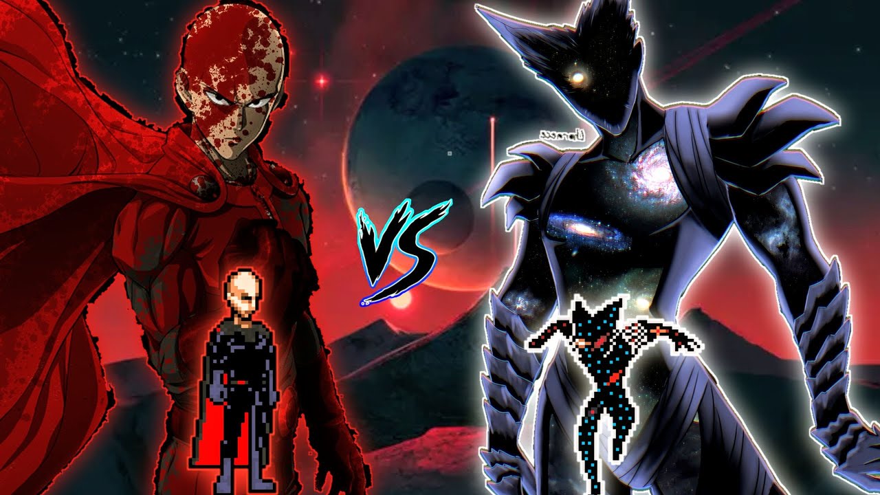 Evil Saitama OP(New) VS Monster Garou OP (All Form) in Jump Force Mugen ...