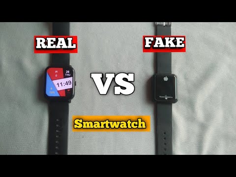 Fake vs real smartwatch which one is the best . - YouTube