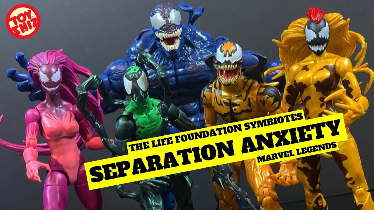 2023 VENOM: THE LIFE FOUNDATION SYMBIOTES | Marvel Legends | Hasbro ...