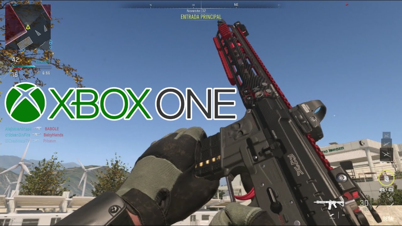 Call of Duty Modern Warfare 2 XBOX ONE BETA Multiplayer Gameplay ...