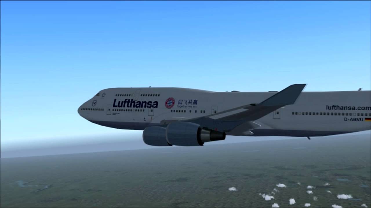 LH601 747-400 LUFTHANSA TEHRAN - FRANKFURT - YouTube