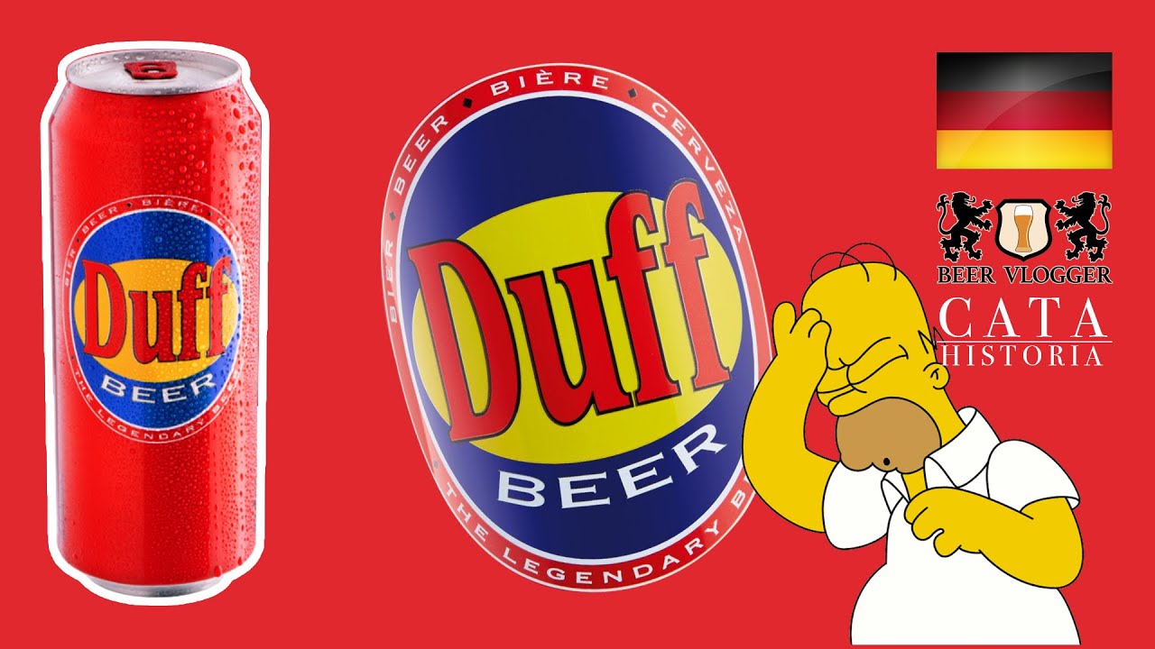 Cerveza DUFF BEER 🍺(Versión Alemana - Sin Licencia Oficial) / CATA ...