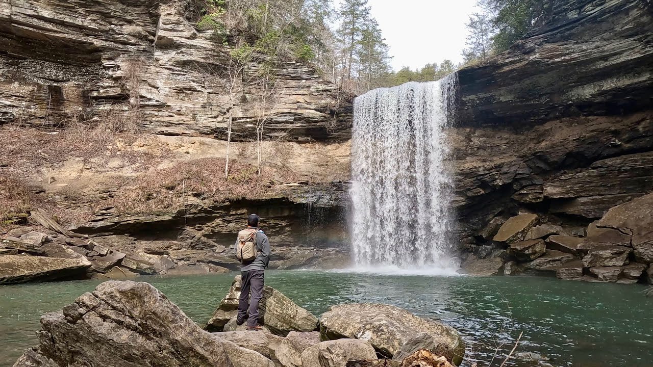 Solo Hike Greeter Falls - Savage Gulf State Park (Part 1) - YouTube