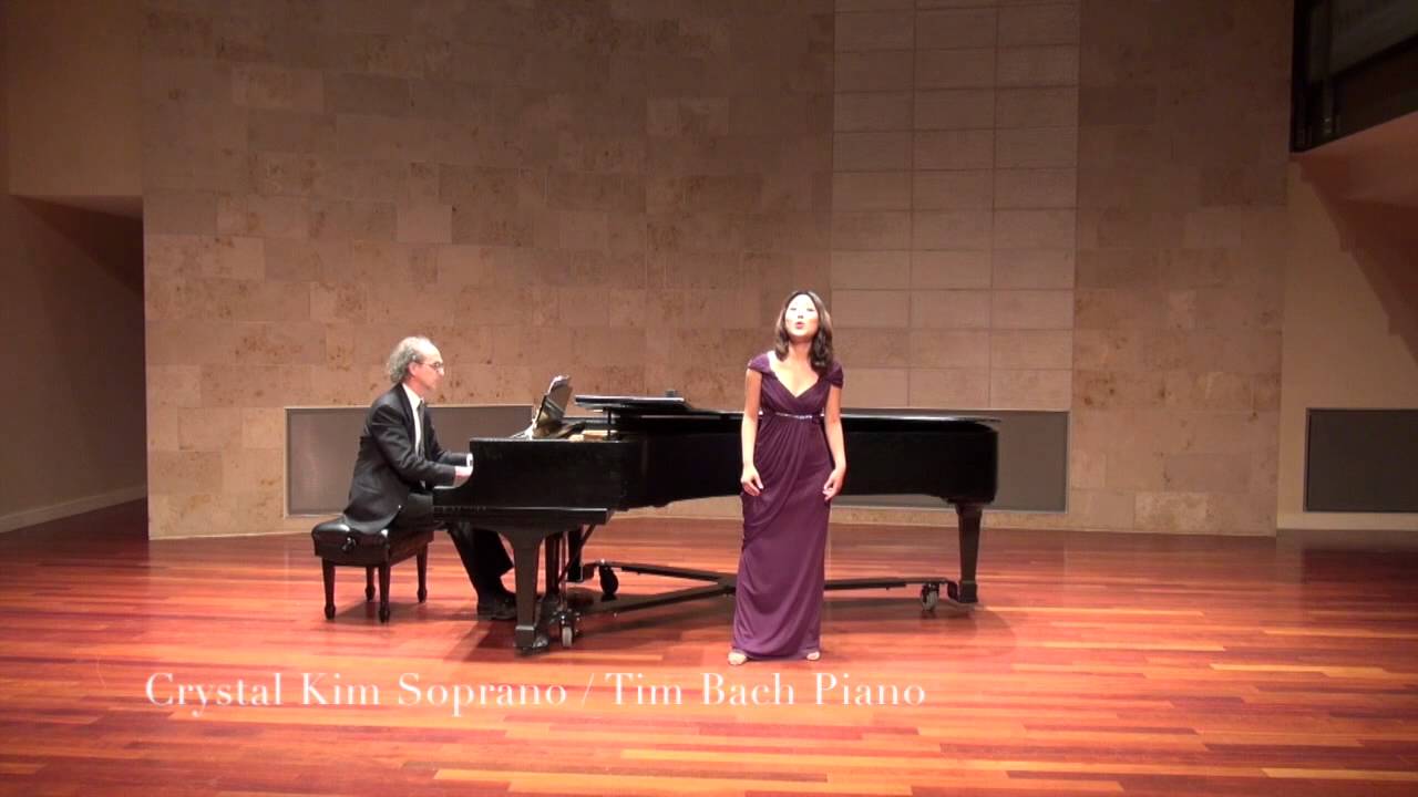 Standchen by Richard Strauss - Crystal Kim Soprano / 슈트라우스 '세레나데 ...