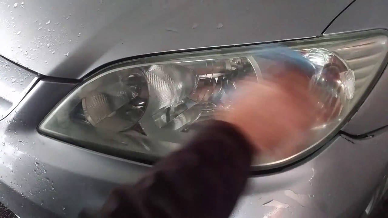 How to Restore Your Headlights w/ $6 - Don't Spend Money Replacing ...