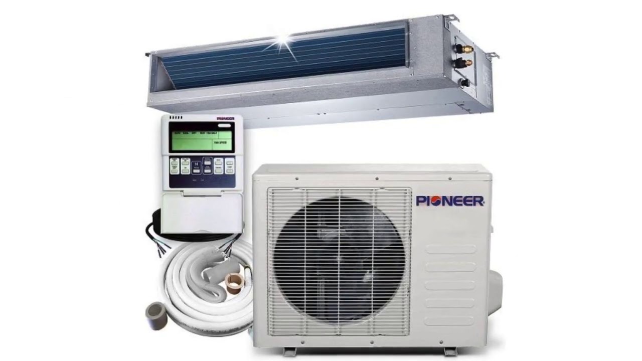 Ceiling Concealed Ducted A/C Heat Pump. - YouTube