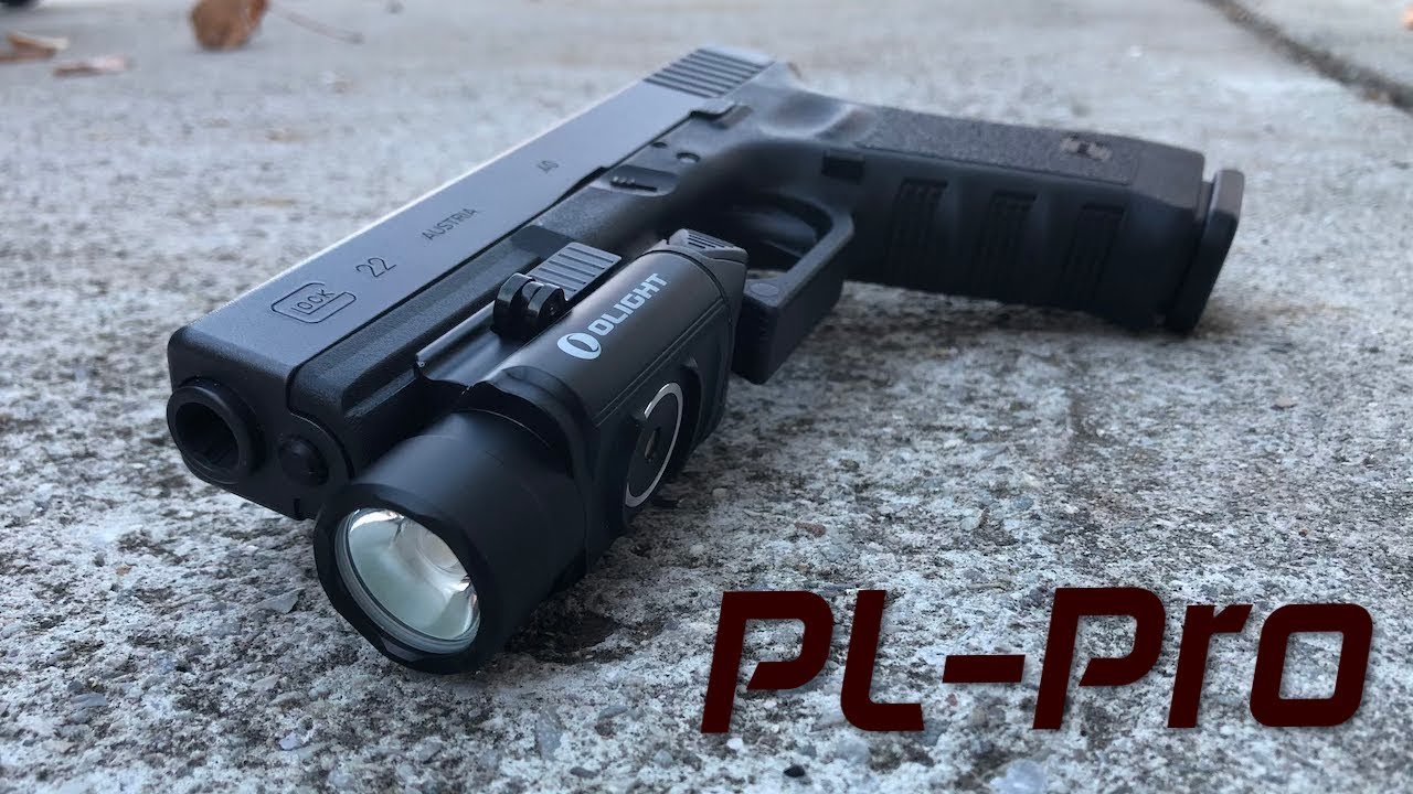 Olight PL-Pro: 1500 Lumen Weapon Light - YouTube